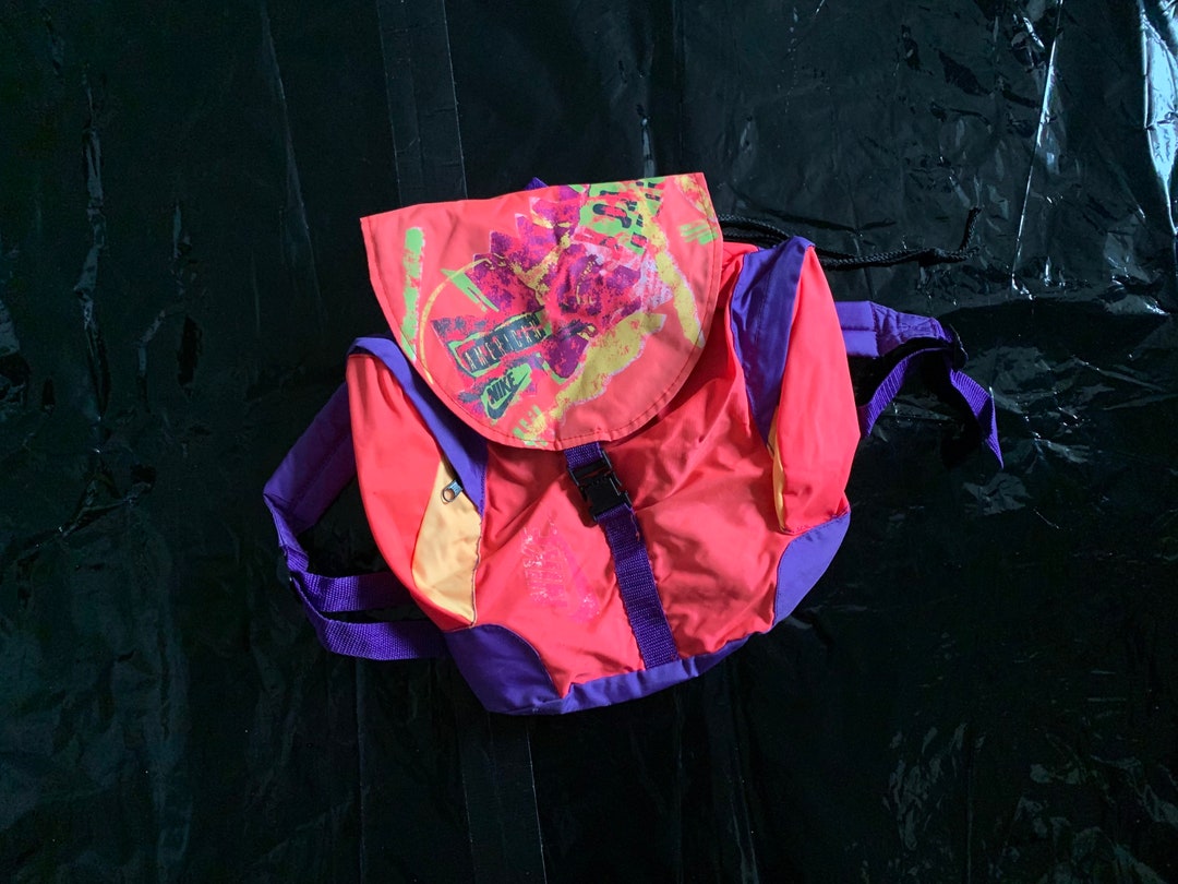 Nike Vintage Rucksack Retro Backpack Nike Air - Etsy