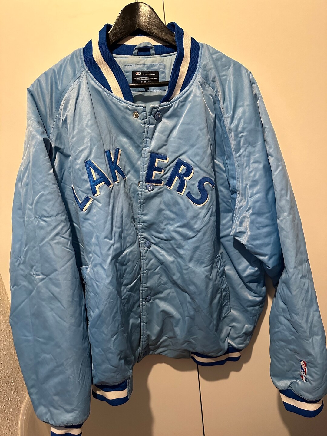 Champion Jacket Los Angeles Lakers Size XXL NBA Vintage JACKET - Etsy