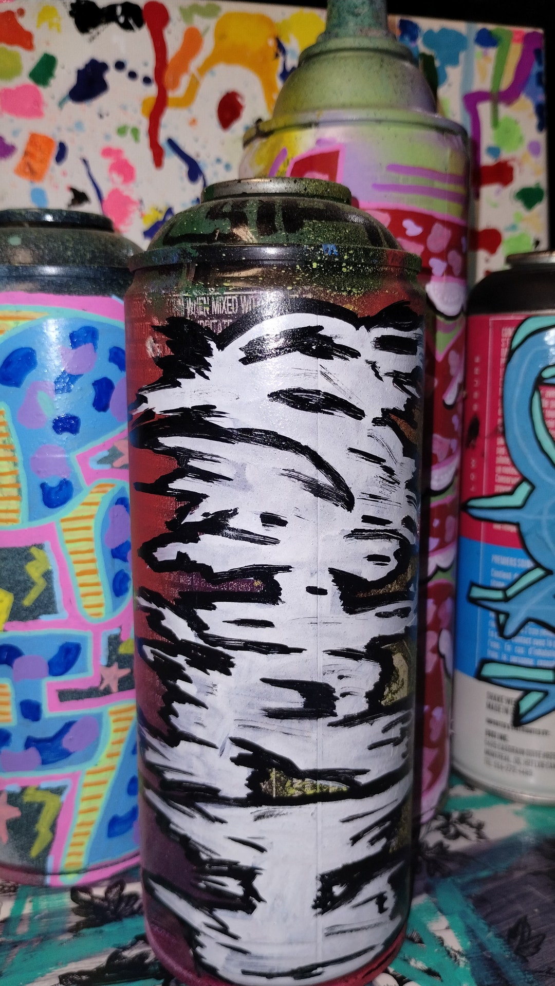 Custom Painted Can - Etsy
