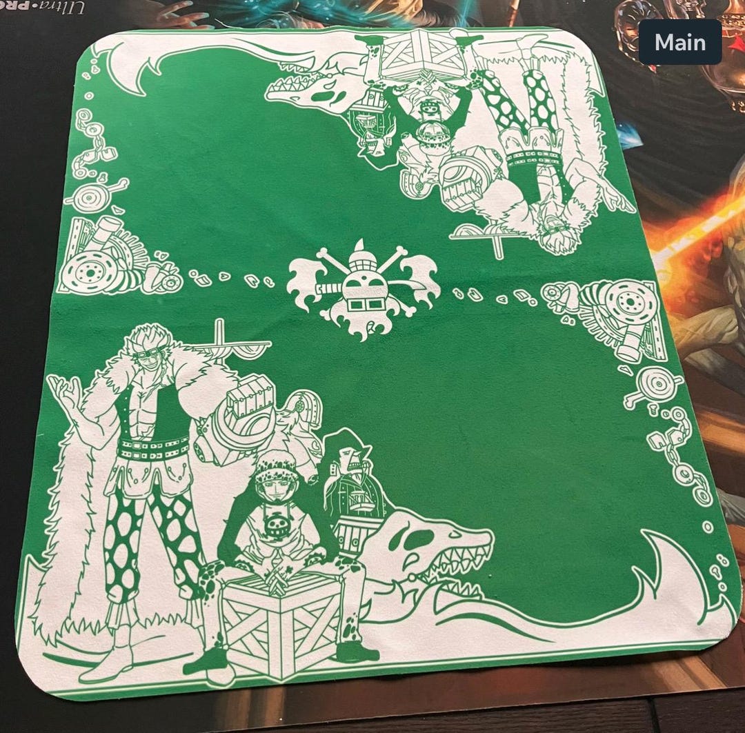 Two Player new Generation Pirates One Piece Cloth Play Mat - Etsy