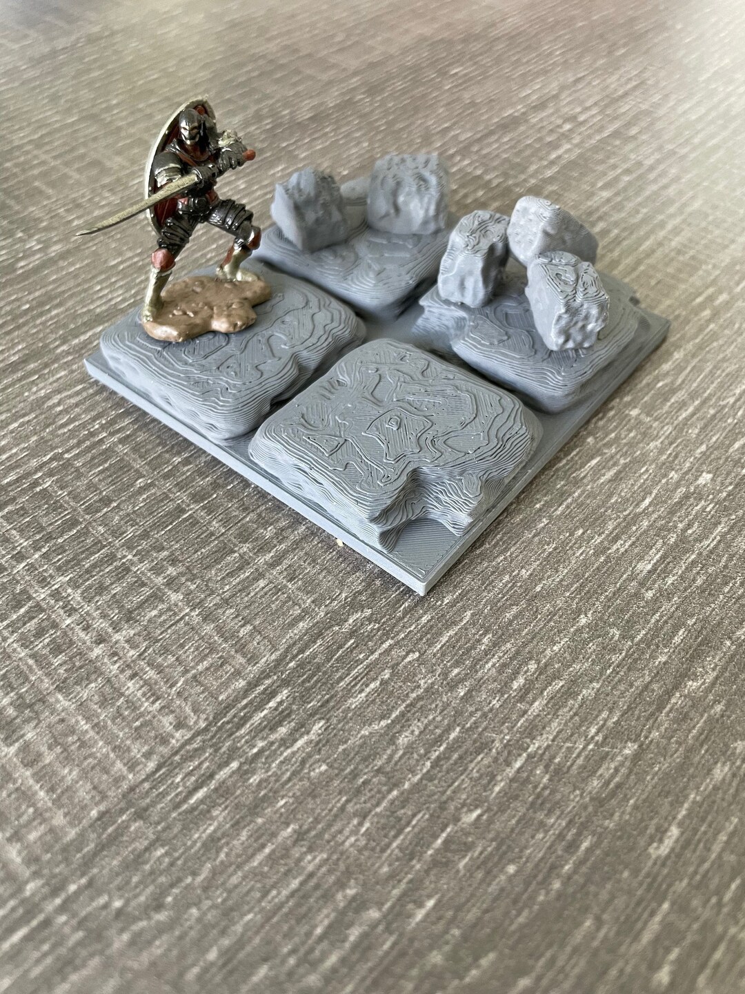 Table-top Gaming Tile - Dungeon Rubble 3"x3" - Etsy