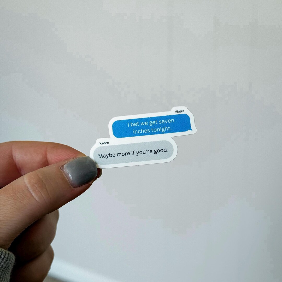 If You're Good Imessage | Bookish Sticker | Xaden Sticker | Fourth Wing ...