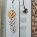 Original Hand-painted Floral Pastel Watercolor Bookmark With a Unique ...