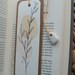 Original Hand-painted Floral Pastel Watercolor Bookmark With a Unique ...