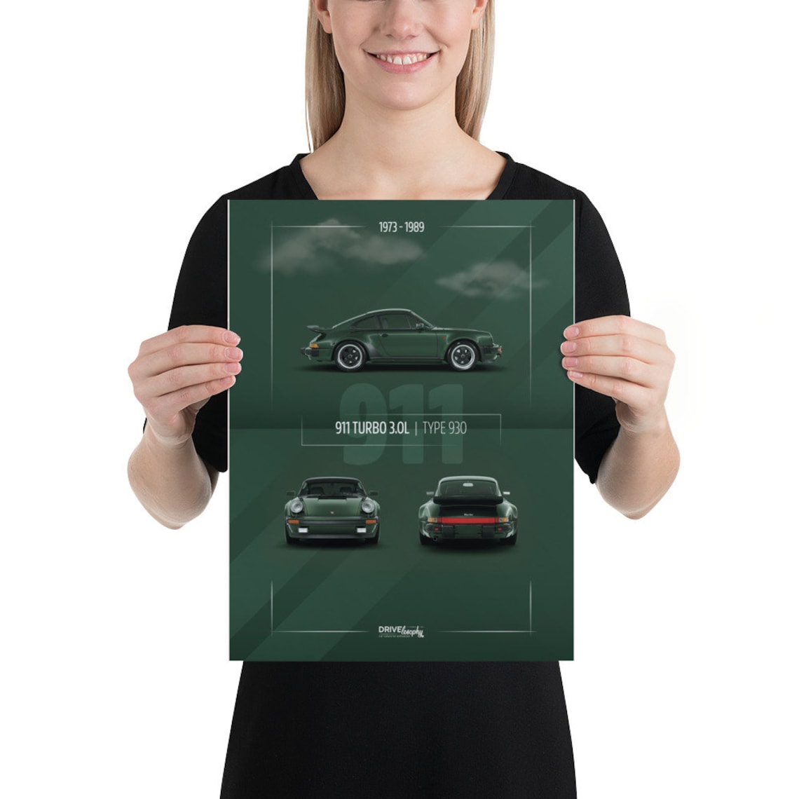Porsche 911 930 Turbo Generations Poster - Etsy