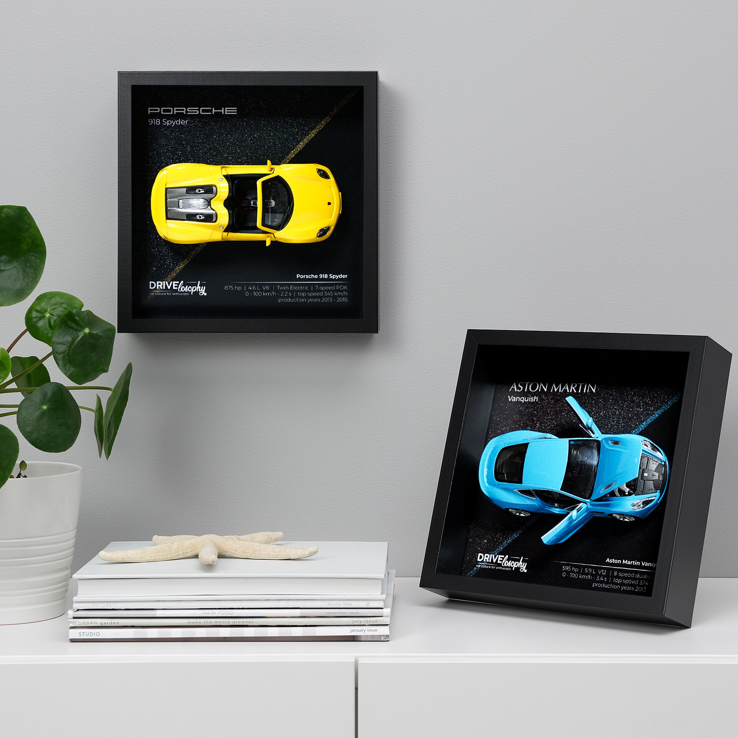 Porsche 918 Spyder 3D Frame the Ideal Gift - Etsy