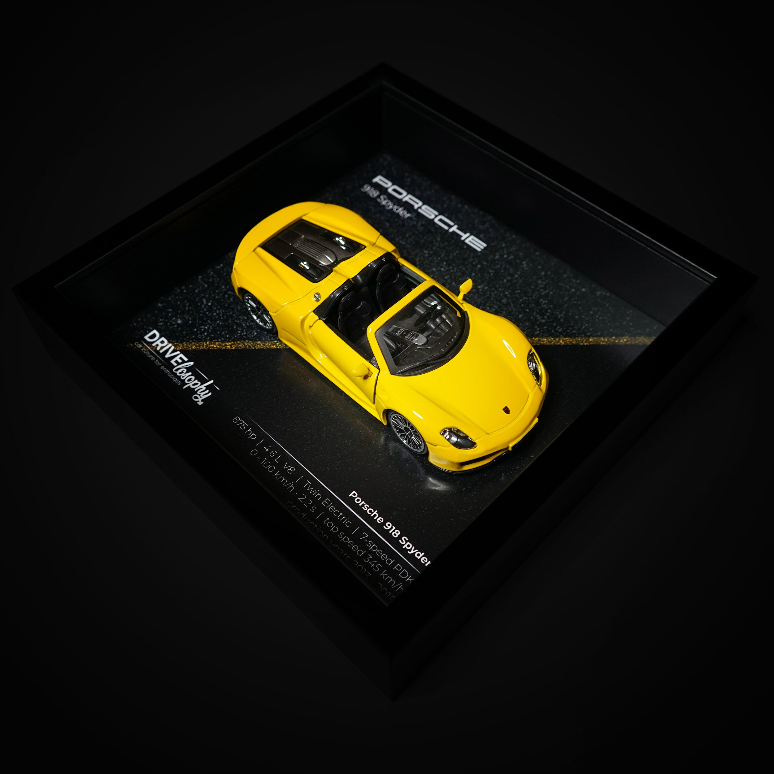 Porsche 918 Spyder 3D Frame the Ideal Gift - Etsy