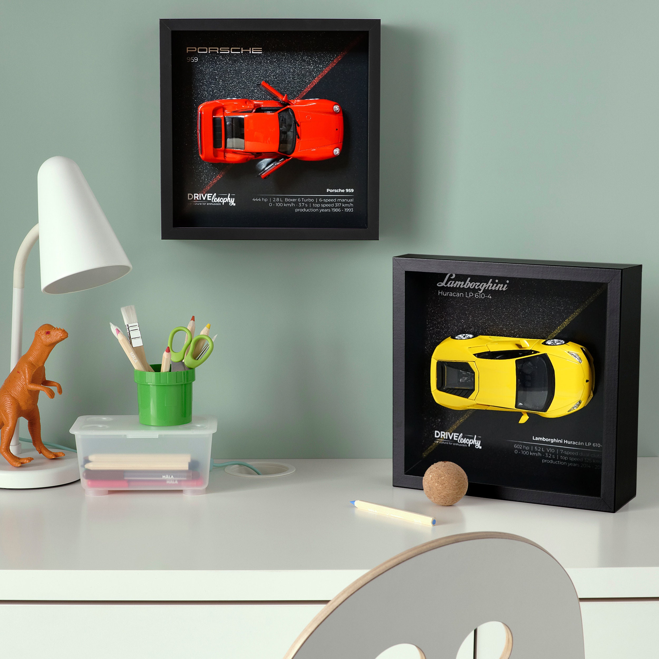 Porsche 959 3D Frame the Ideal Gift - Etsy