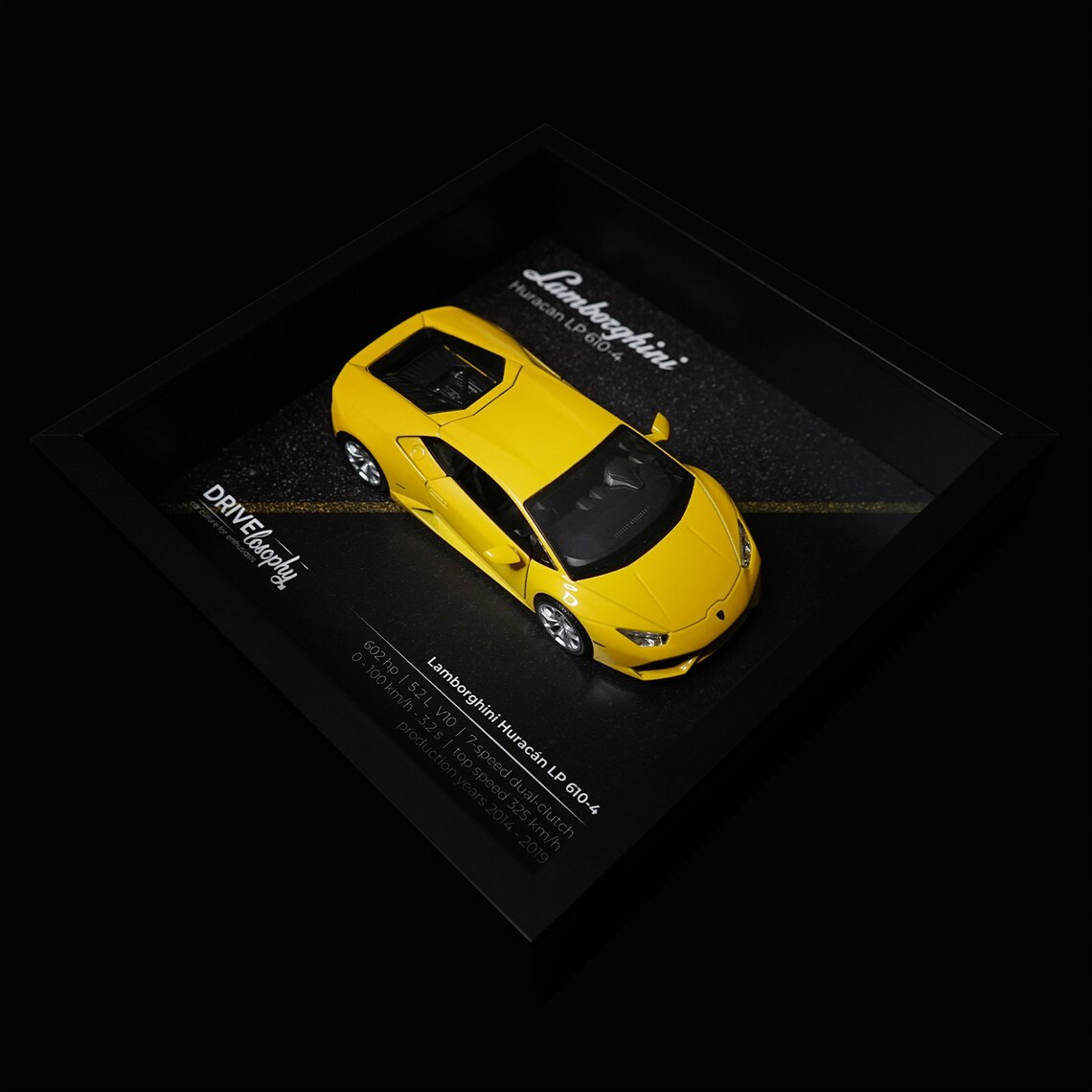 Lamborghini Huracan 3D Frame the Ideal Gift - Etsy