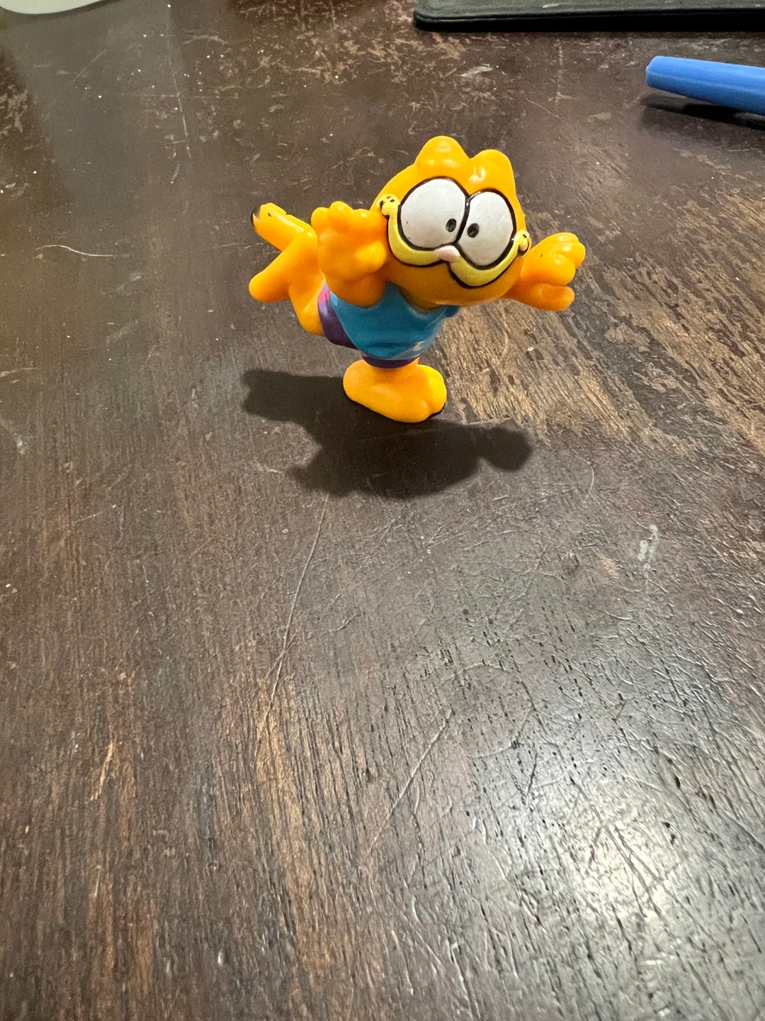 Vintage Garfield Runner 2 PVC Figure 1981 - Etsy