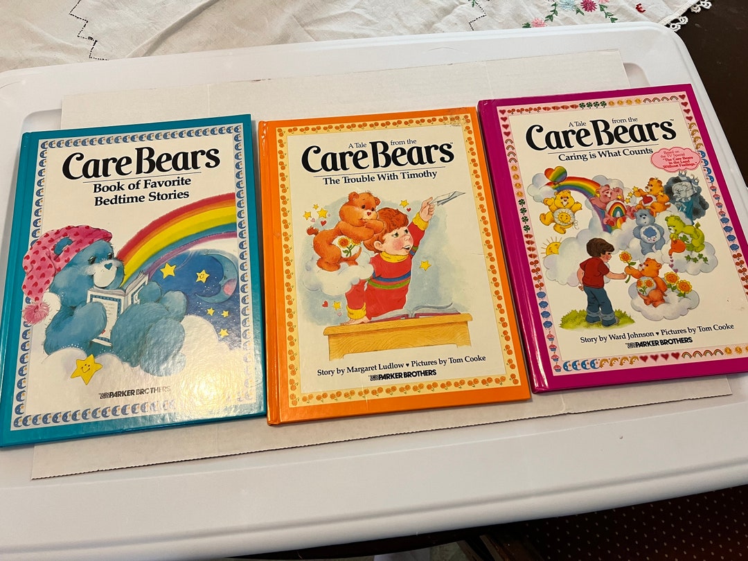 Care Bears Books Set of 3 - Etsy