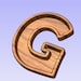 Alphabet Letters Plate, Cnc File, Cnc Router, Cnc Router for Wood ...