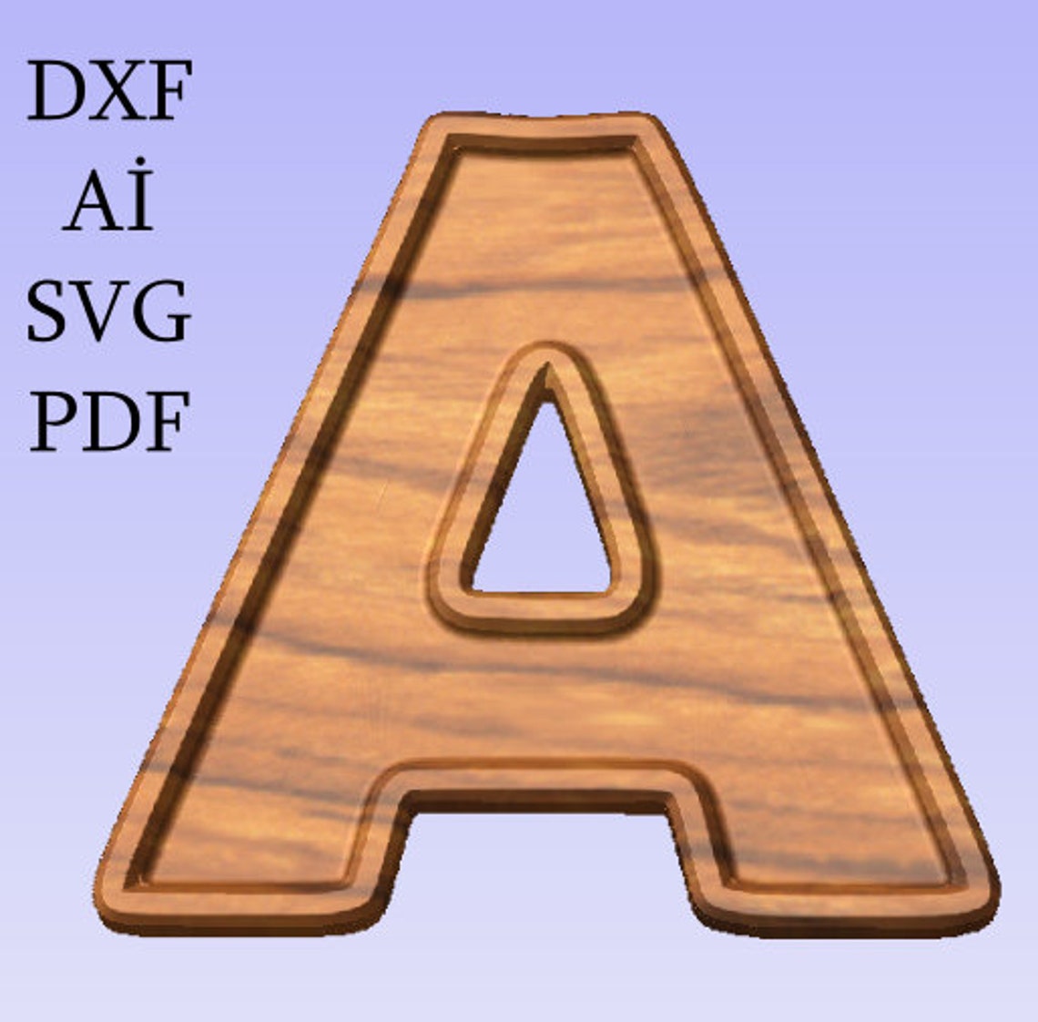 Alphabet Letters Plate, Cnc File, Cnc Router, Cnc Router for Wood ...