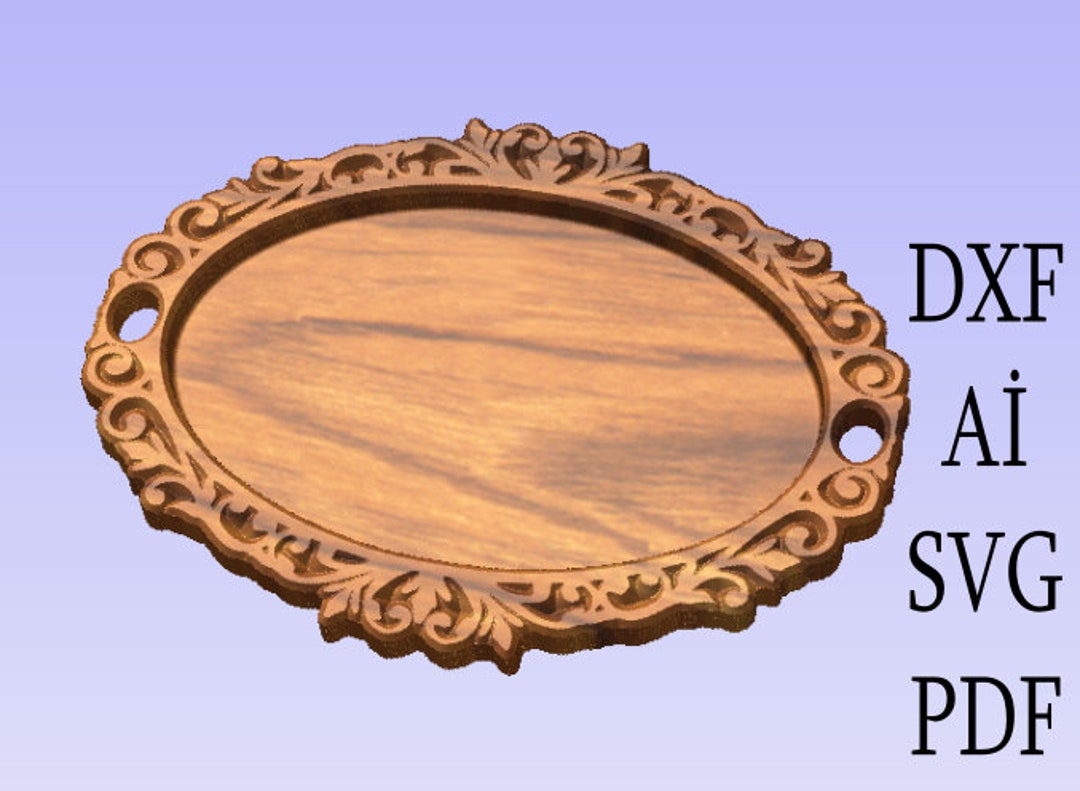 Tray File, Cnc Files, Cnc Router, Svg Files, Ai , Dxf, Pdf Files - Etsy