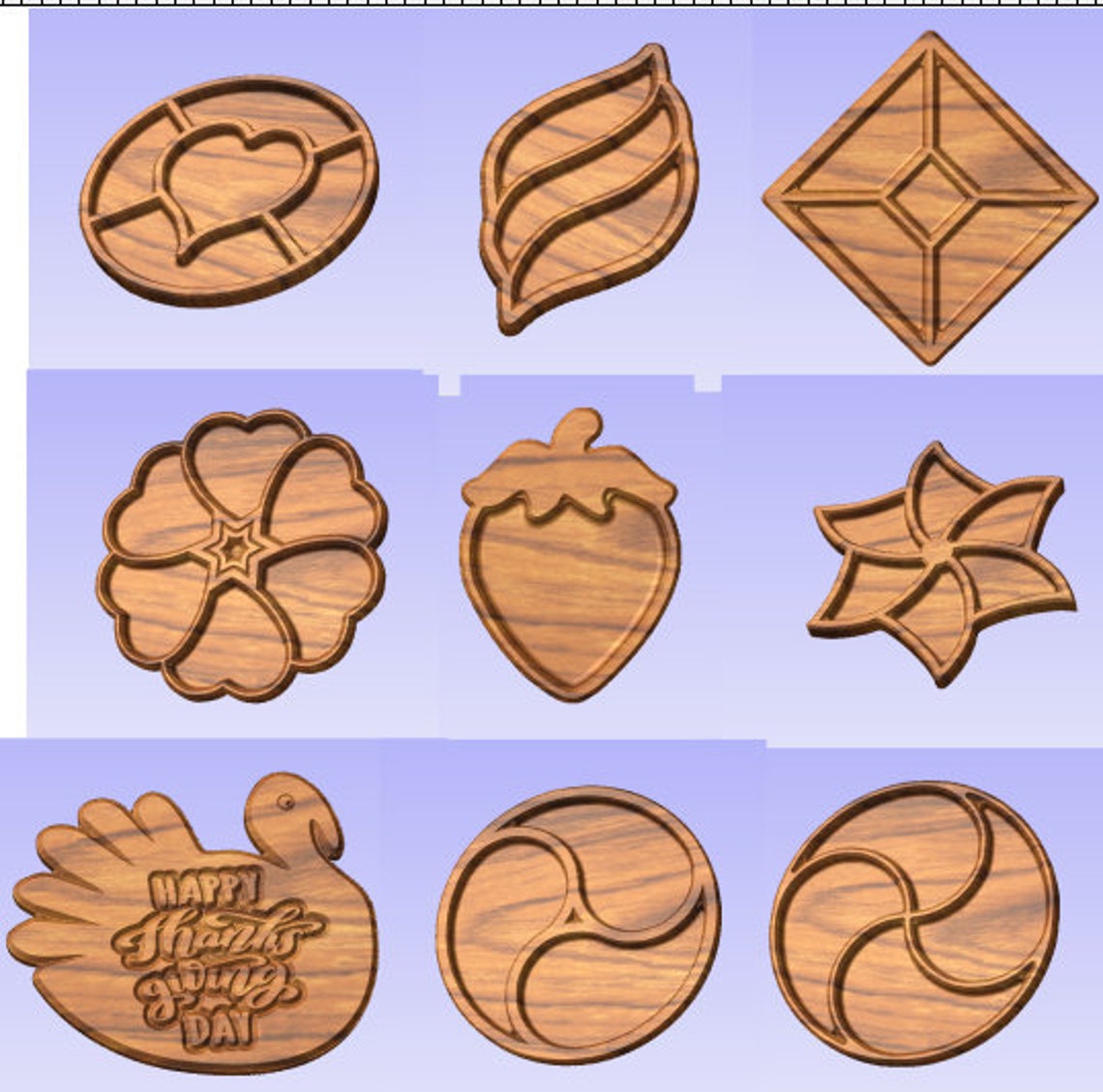 9 Plate, Cnc File, Cnc Router, Cnc Router for Wood, Plate File, Svg ...