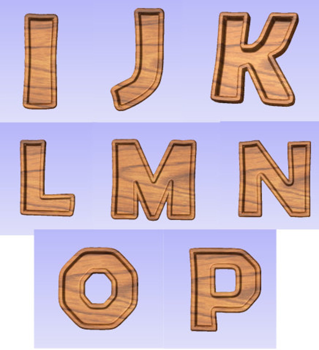 Letters Plate, Cnc File, Cnc Router, Cnc Router for Wood, Plate File ...