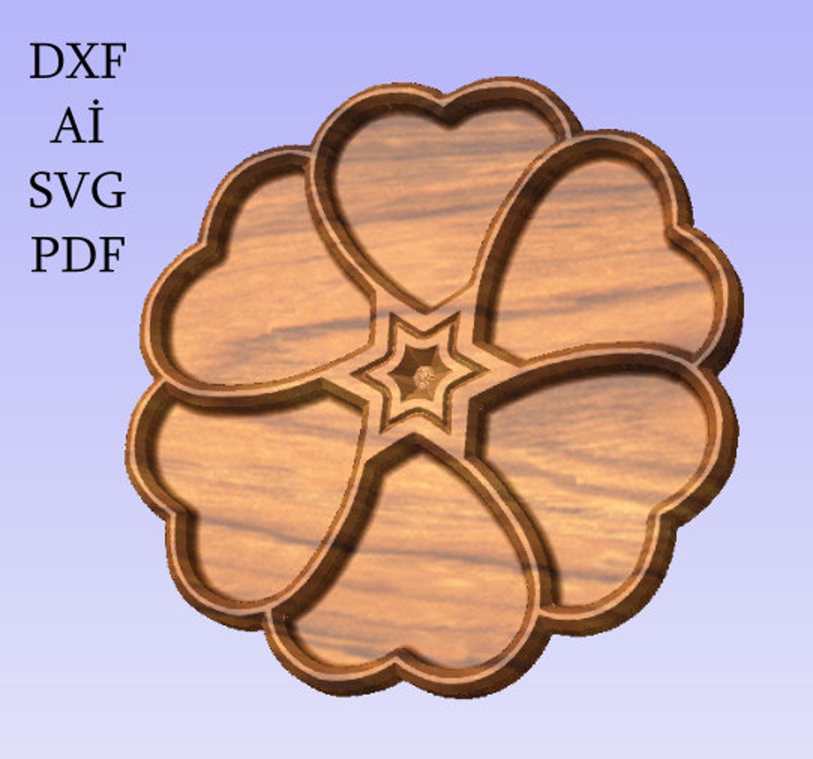 9 Plate, Cnc File, Cnc Router, Cnc Router for Wood, Plate File, Svg ...