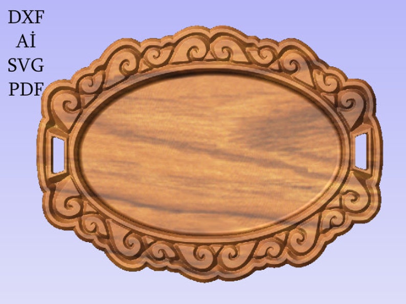 Tray Files, Cnc File, Cnc Router for Wood, Cnc, Svg, Ai , Dxf , Pdf - Etsy