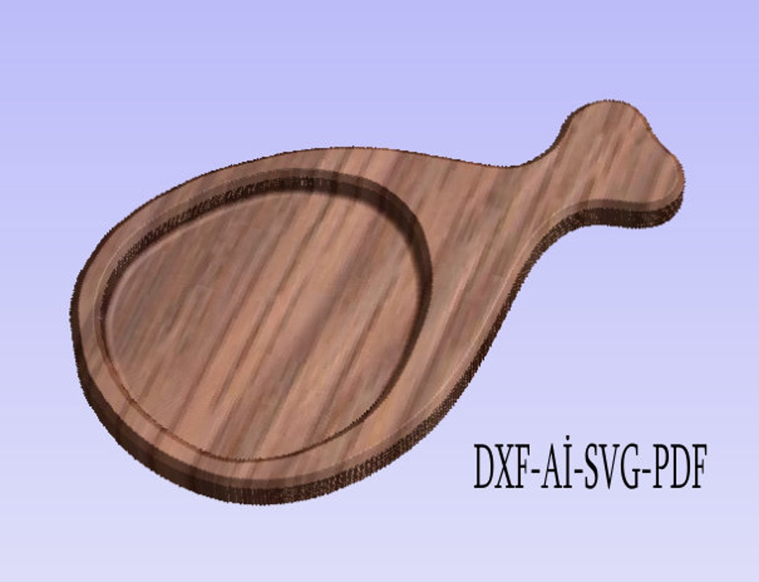 Plate, Cnc Files, Cnc Router, Wood, Svg, Ai , Dxf, Pdf - Etsy