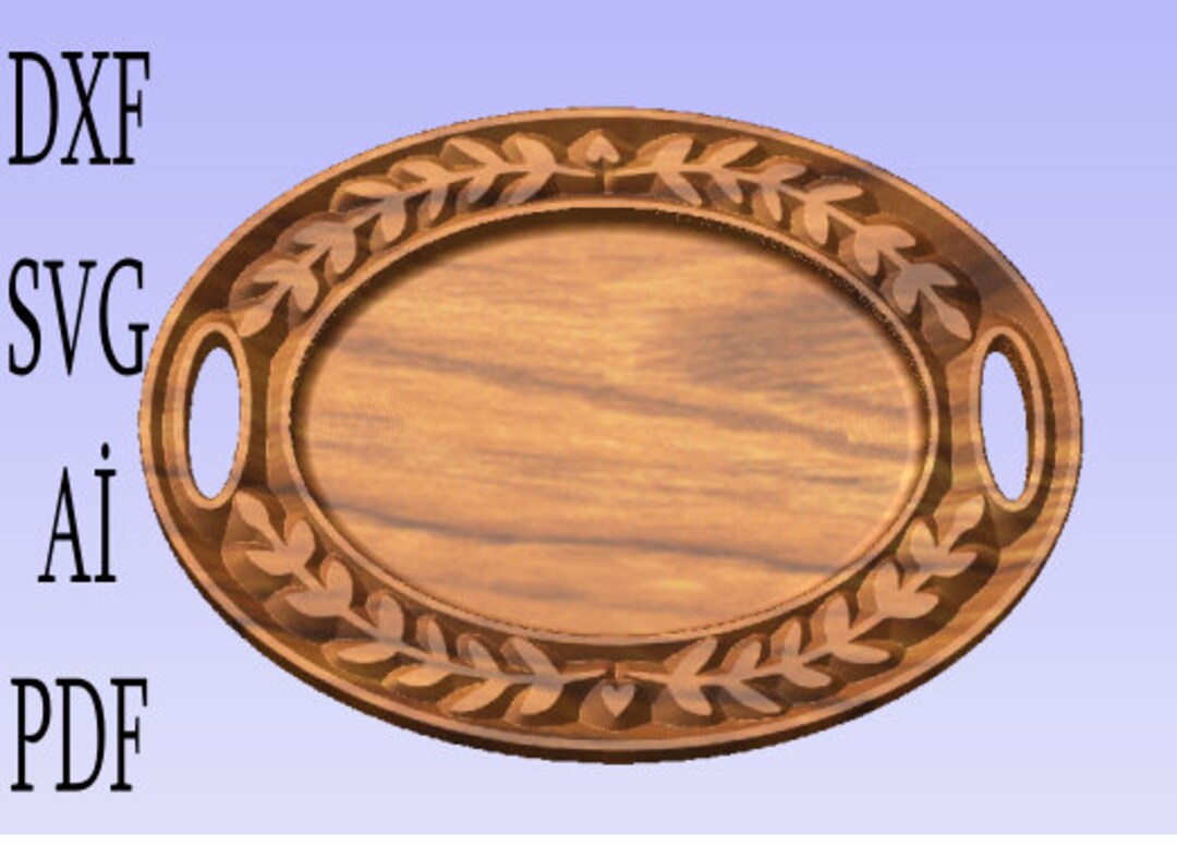 Tray Files, Cnc File, Cnc Router for Wood, Cnc, Svg, Ai , Dxf , Pdf - Etsy