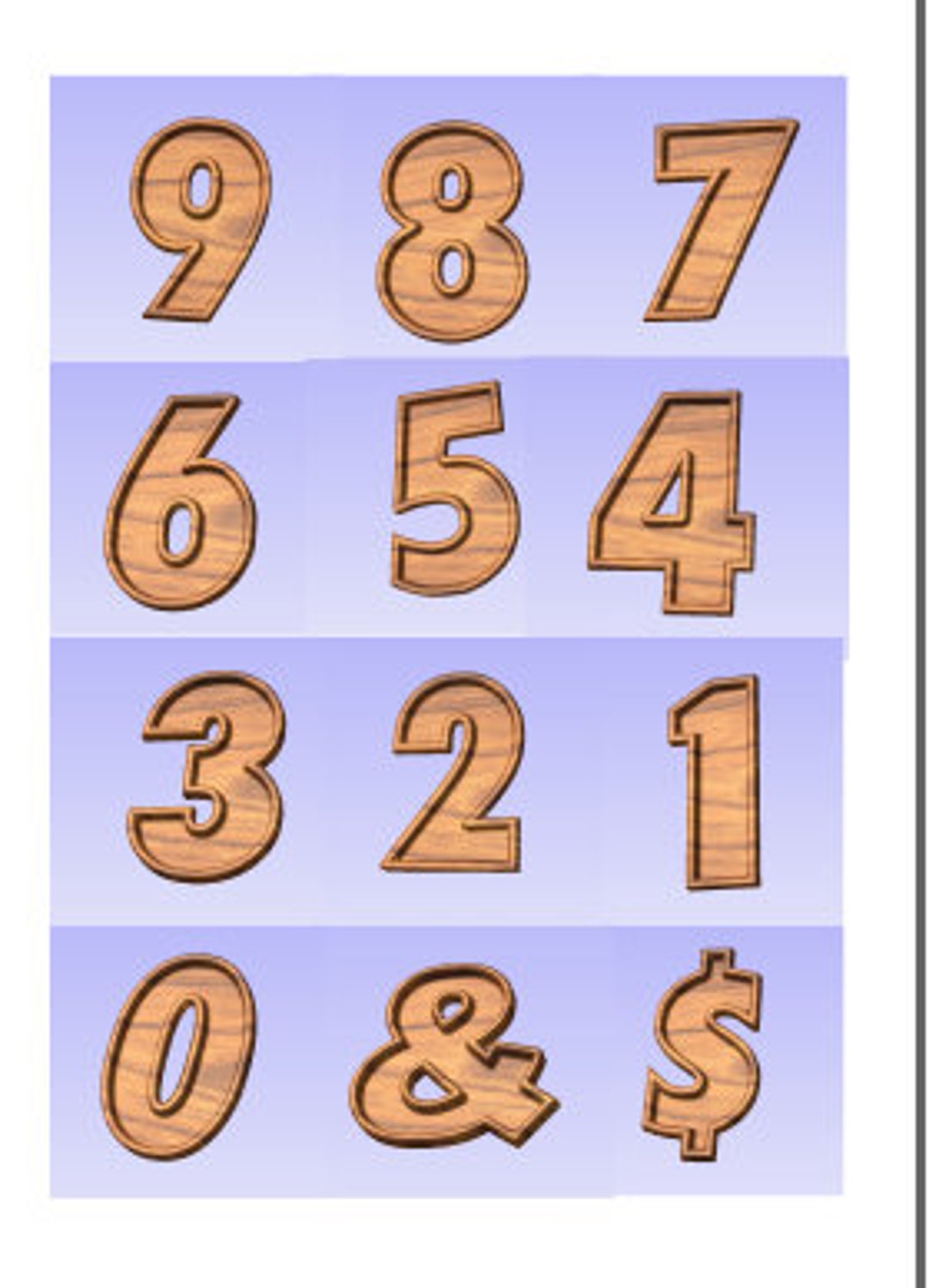 Number Plate Files, Cnc Files, Cnc Router, Cnc Router for Wood, Plate ...