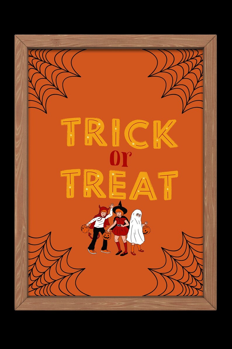 Halloween Digital Art Printable Halloween Art Digital Art - Etsy