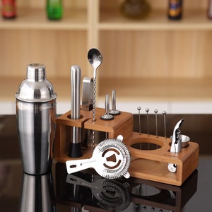 Stylish Mixology Bartender Kit | Cocktail Shaker | Barware Essentials ...