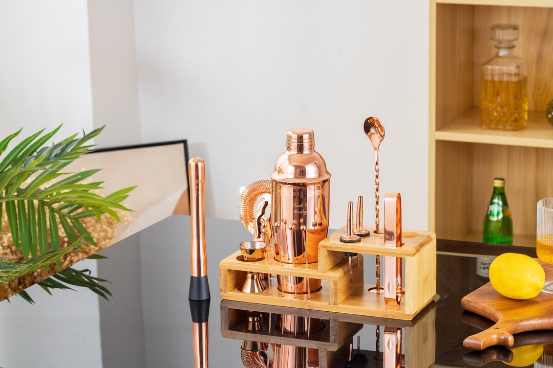 Stylish Mixology Bartender Kit | Cocktail Shaker | Barware Essentials ...