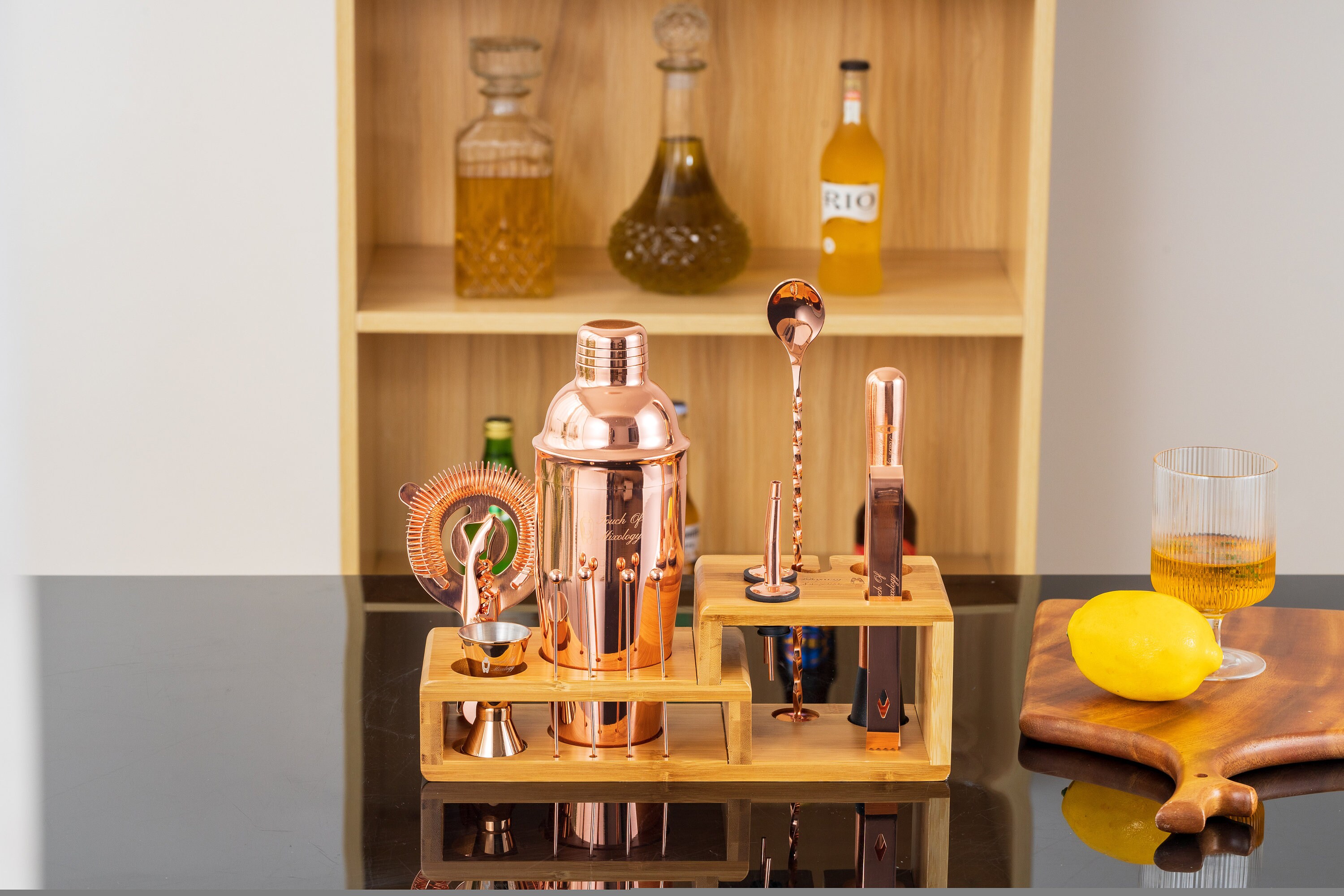 Stylish Mixology Bartender Kit | Cocktail Shaker | Barware Essentials ...