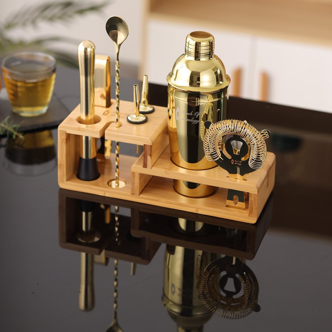 Stylish Mixology Bartender Kit | Cocktail Shaker | Barware Essentials ...
