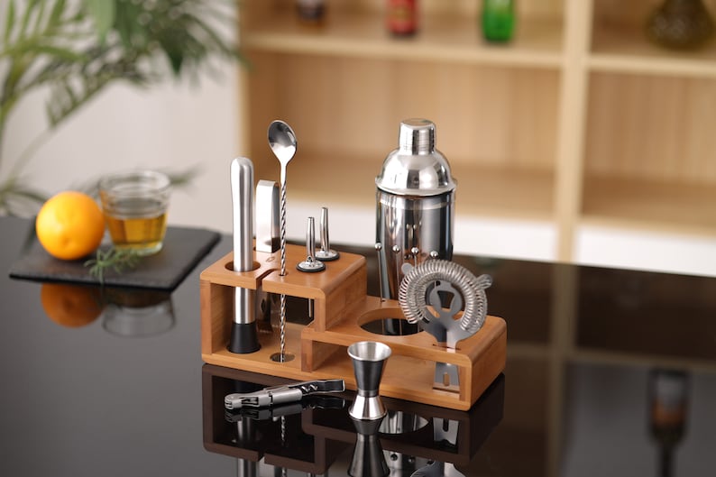 Stylish Mixology Bartender Kit | Cocktail Shaker | Barware Essentials ...