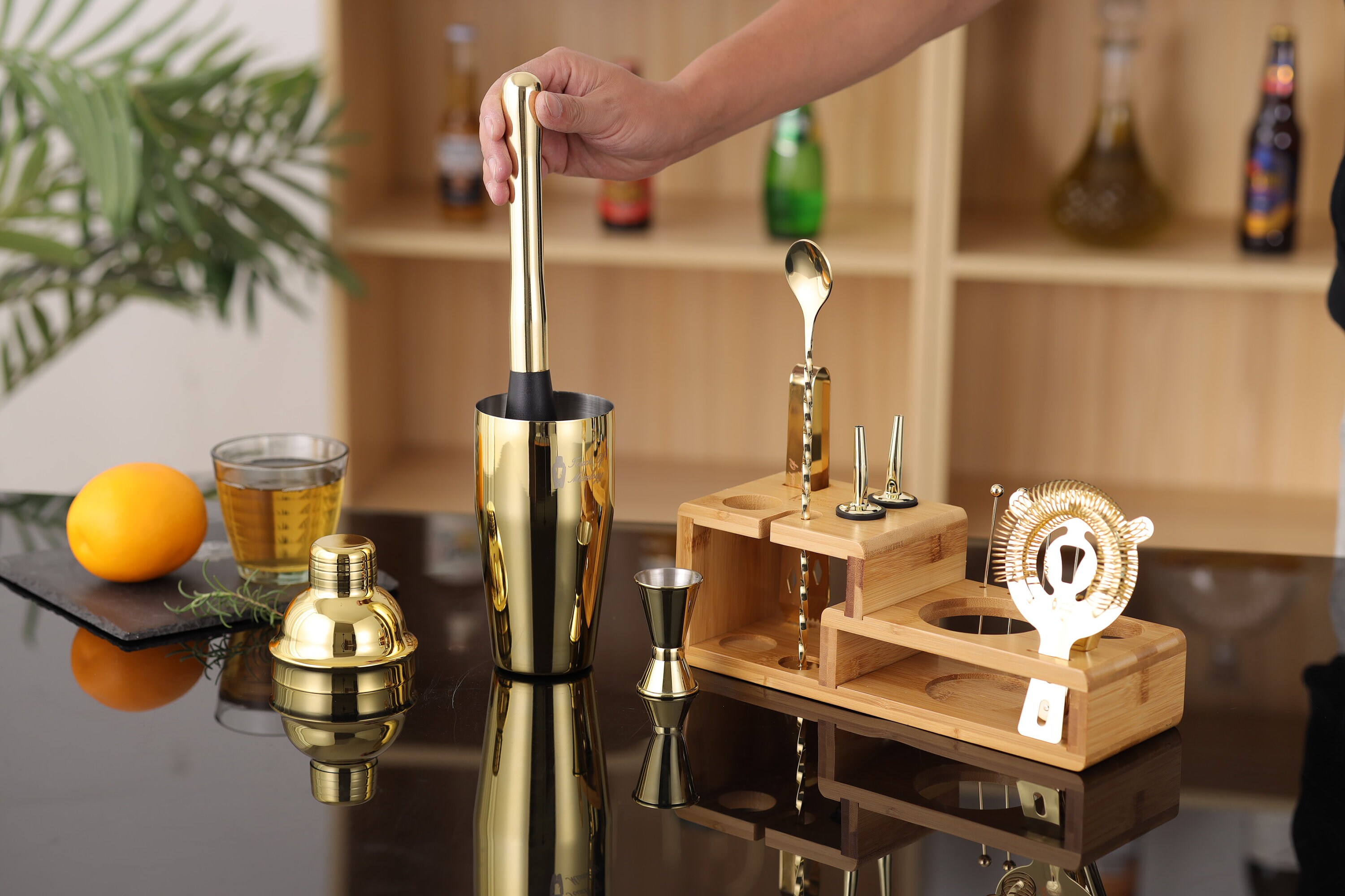 Stylish Mixology Bartender Kit | Cocktail Shaker | Barware Essentials ...