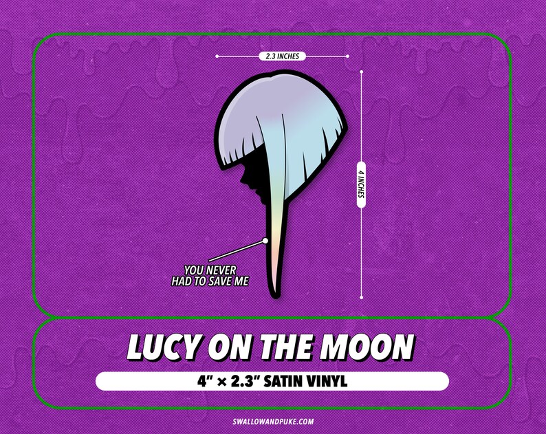 LUCY Cyberpunk: Edgerunners Lucy on the Moon Lucyna Kushinada 2077 - Etsy