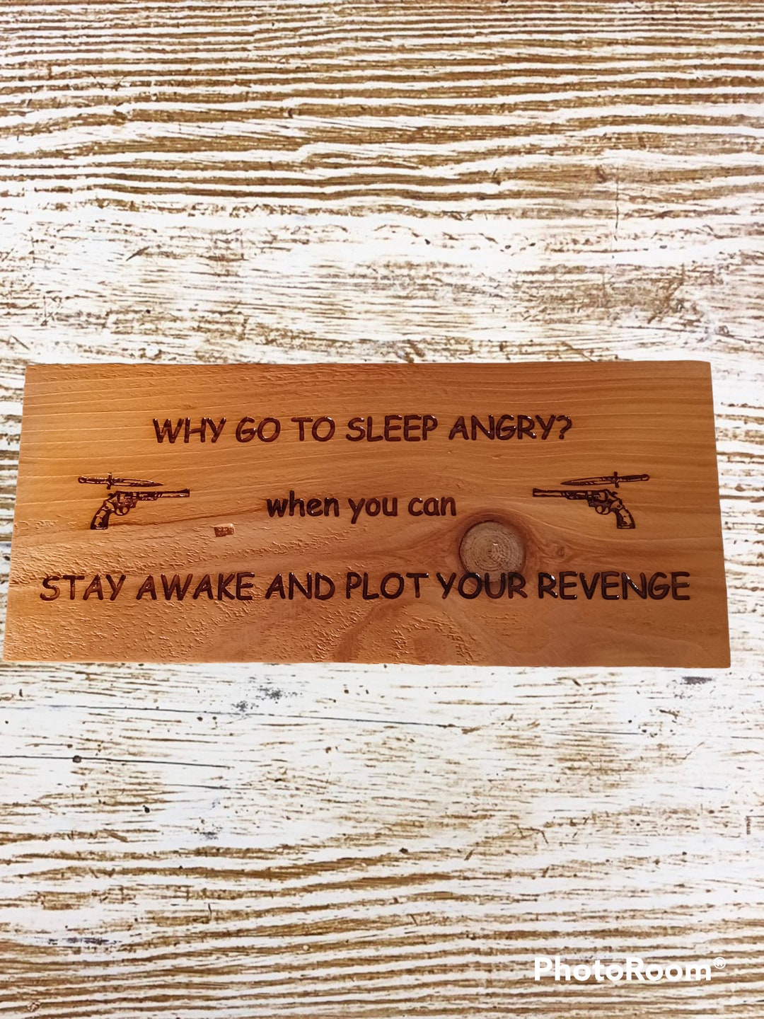 Why Go to Sleep Angry Sign. Handmade and Engraved on Cedar. - Etsy