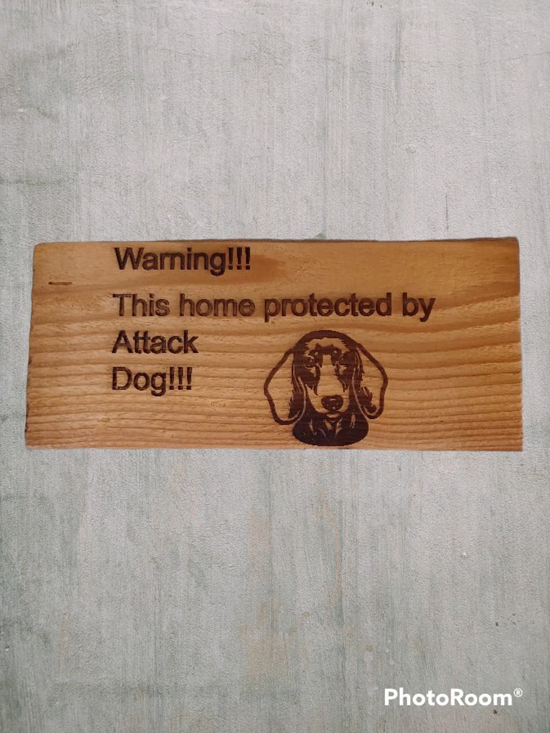 Beware of This Big Dog!!! Warning Dog Sign. Dachshund Sign. - Etsy