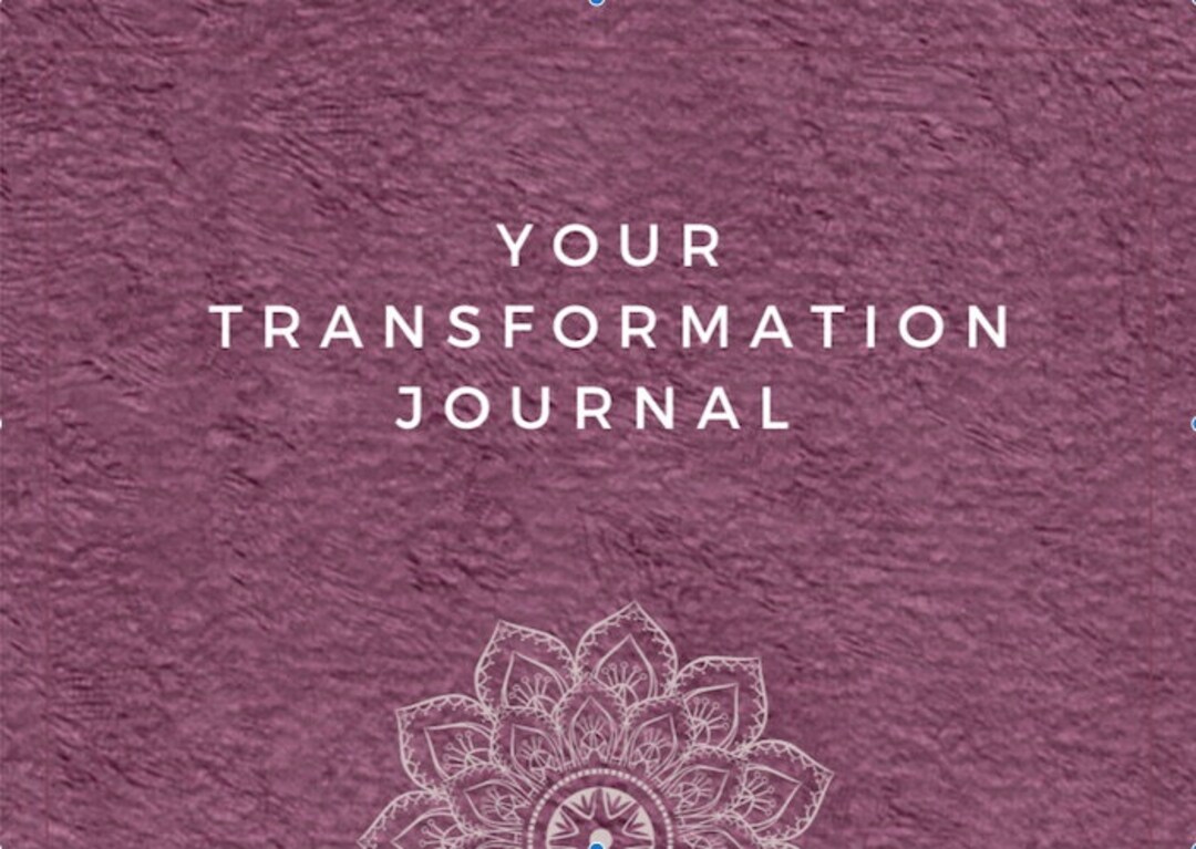 Your Transformation Journal - Etsy