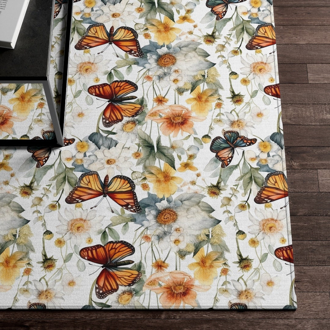 Cottagecore Rug Cottagecore Decor Cottagecore Bedroom Decor - Etsy