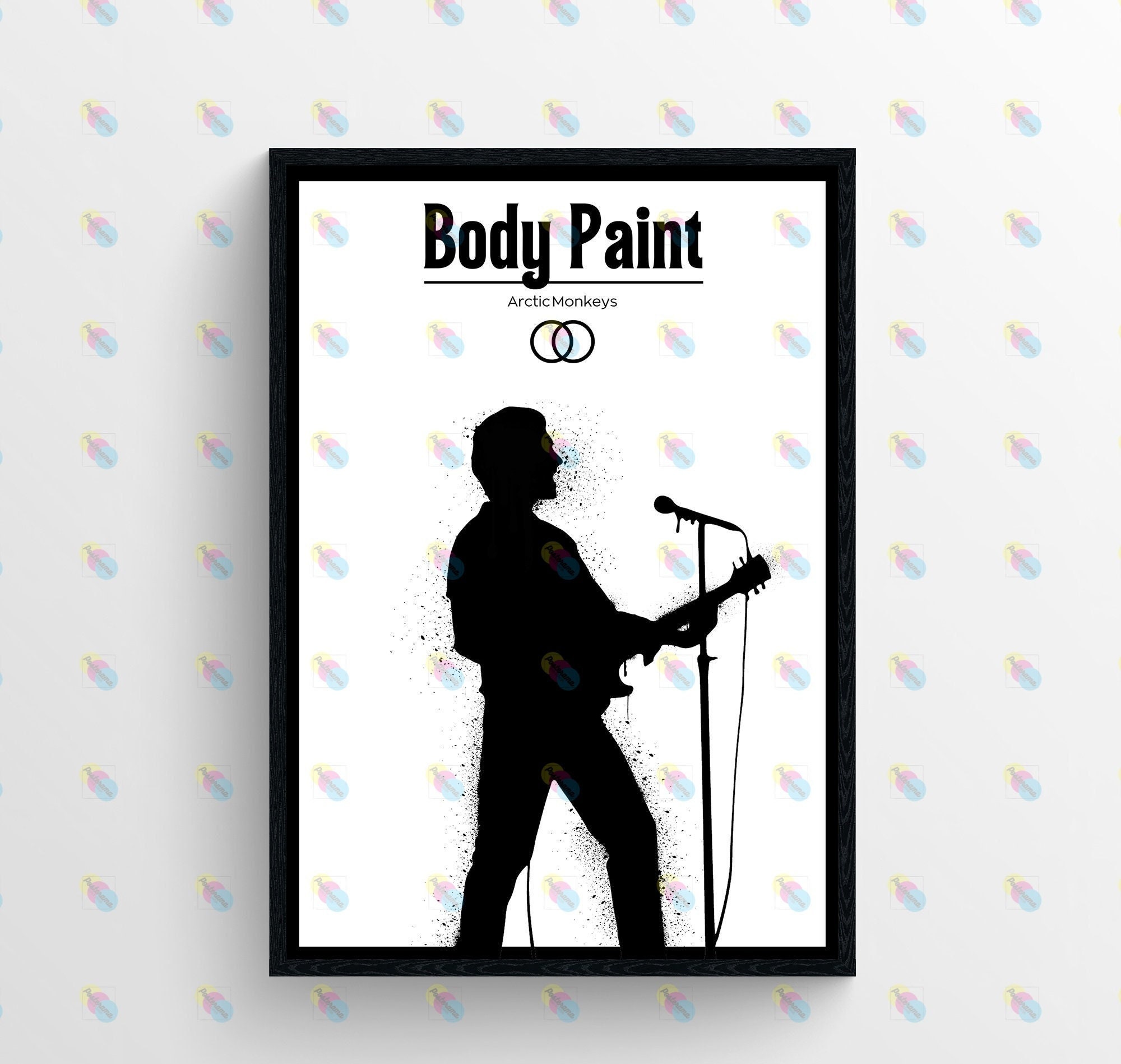 Arctic Monkeys Body Paint Poster Body Paint the Car Poster - Etsy
