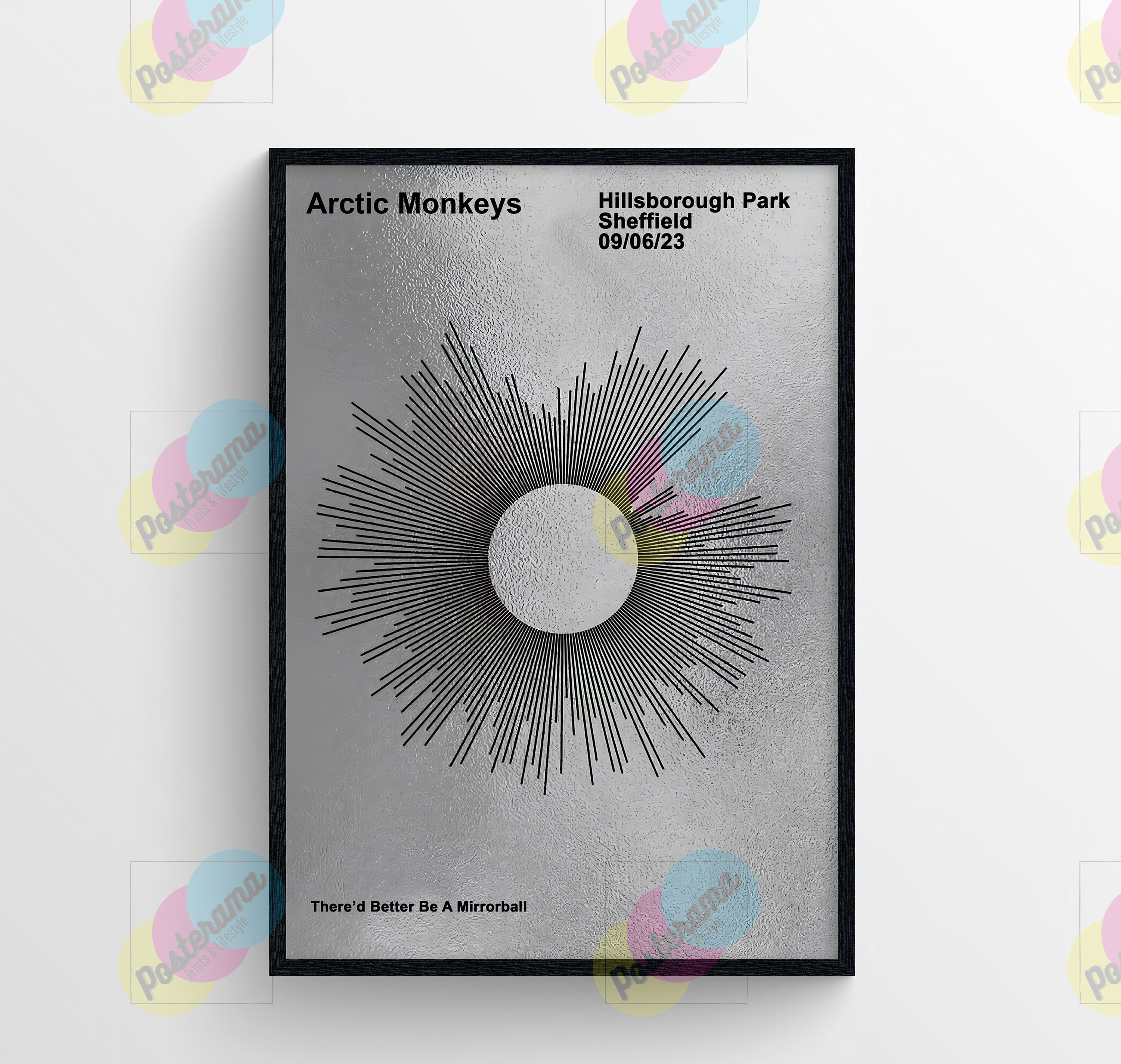 Arctic Monkeys 2023 Tour Sheffield Poster sold by Inhaler Hunched | SKU ...