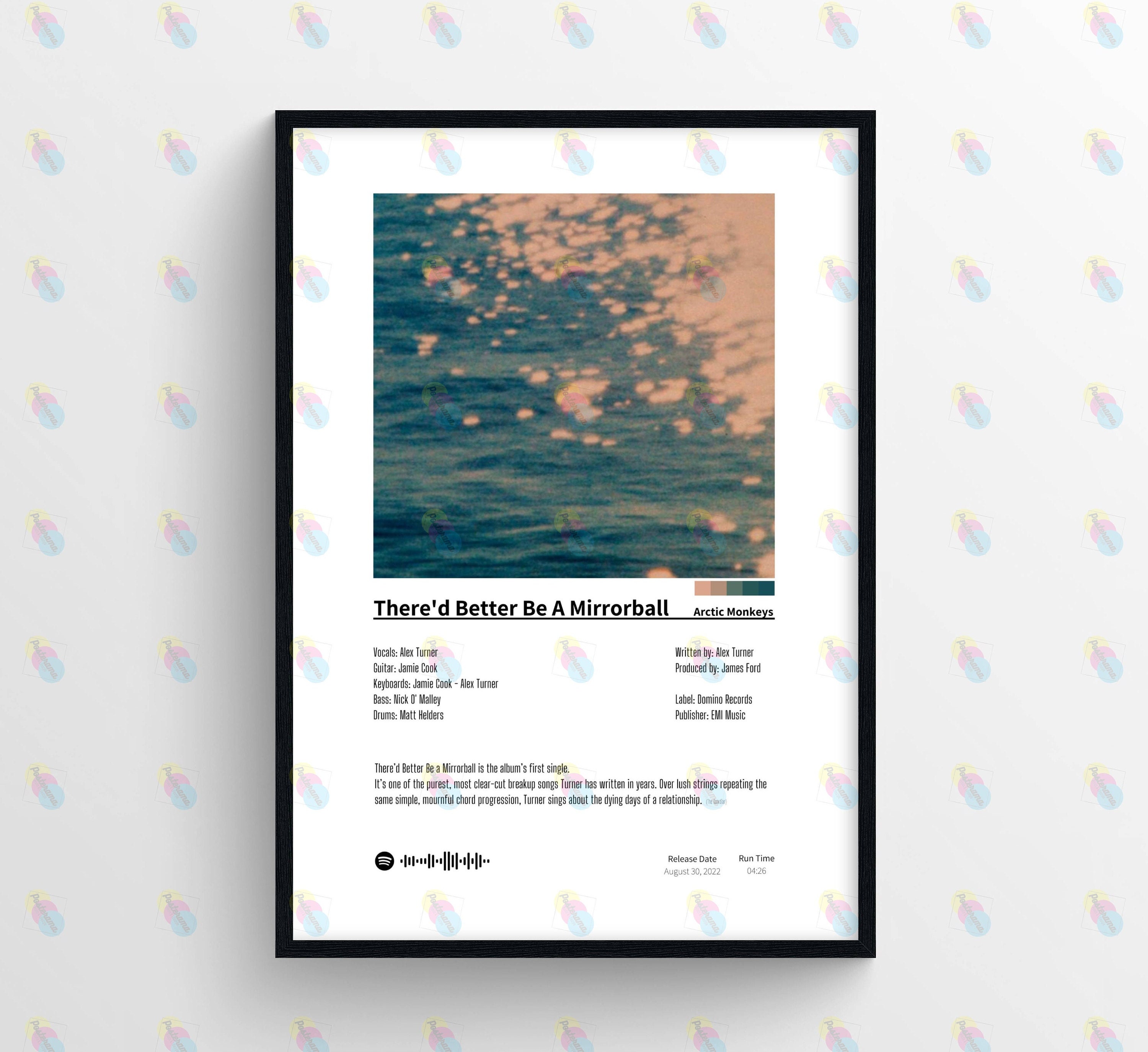 Arctic Monkeys Mirrorball Poster