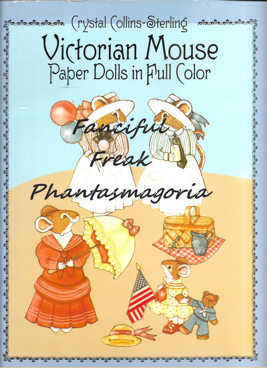 Vintage Victorian Mouse Paper Dolls!! Vintage Ephemera Scrapbook Art ...