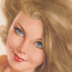 Alberto Vargas Pinup Girl Printable Art | Digital Download | 1960's ...