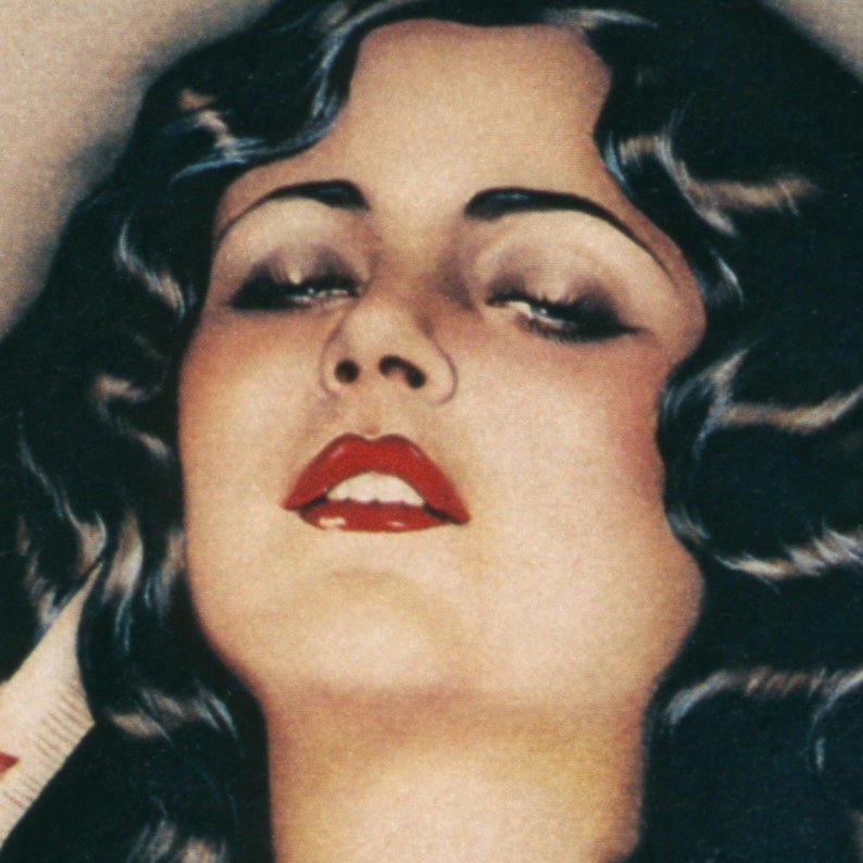 Alberto Vargas Pinup Girl Printable Art Digital Download Etsy
