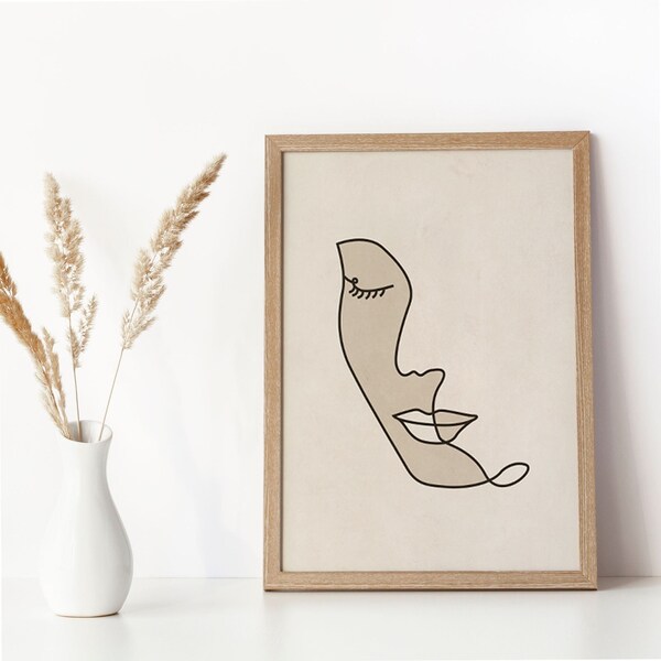 Female Line Drawing - Etsy