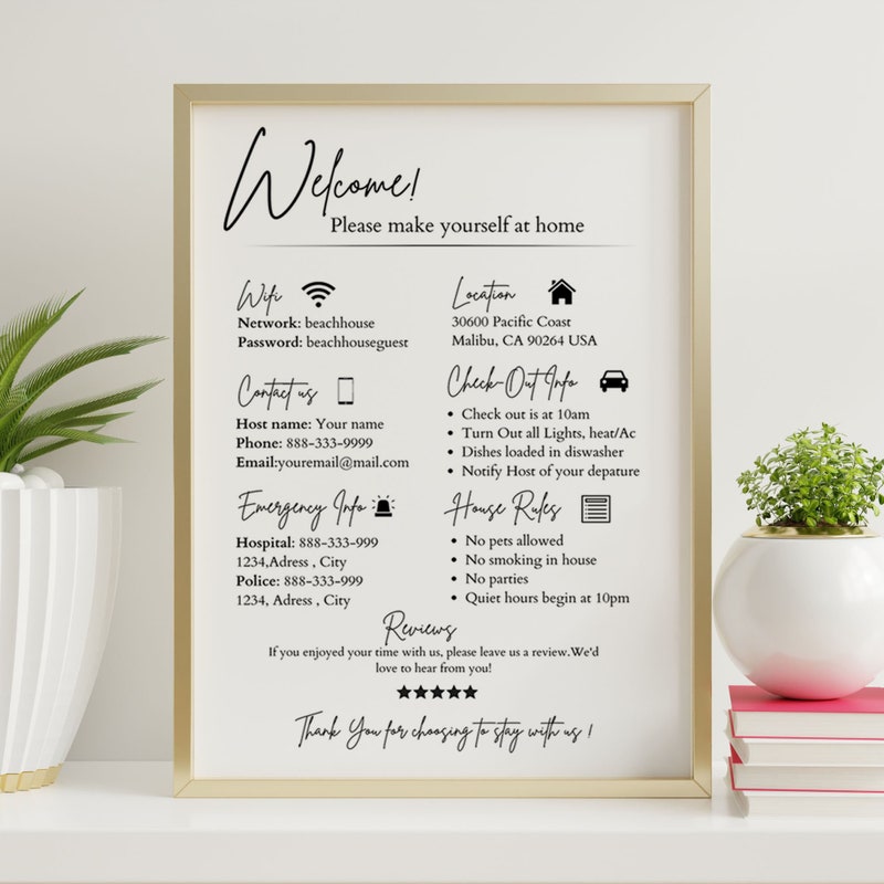 Beach House Rules - Etsy