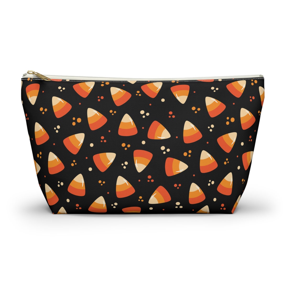Candy Corn Accessory Pouch - Etsy