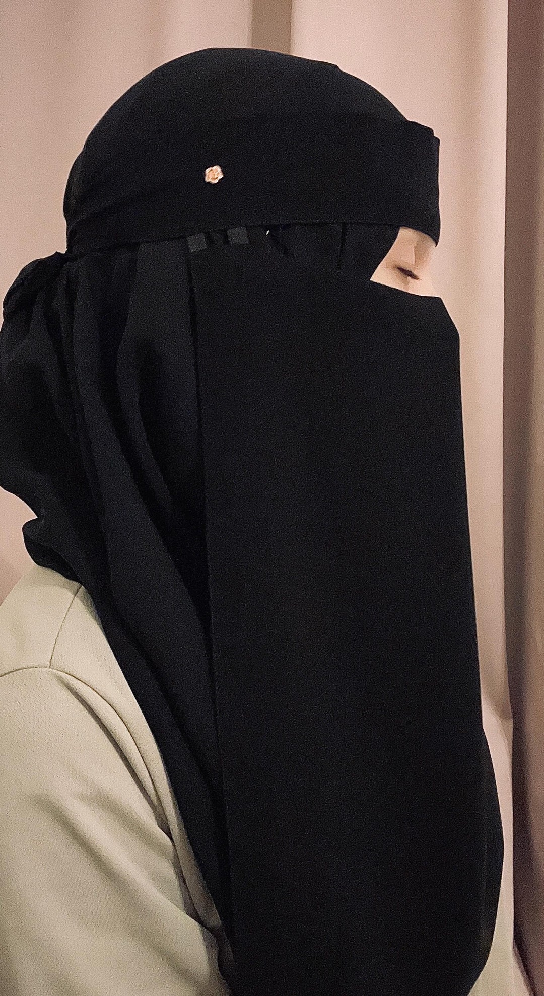 Rose-gold Mini Rose Niqab - Etsy