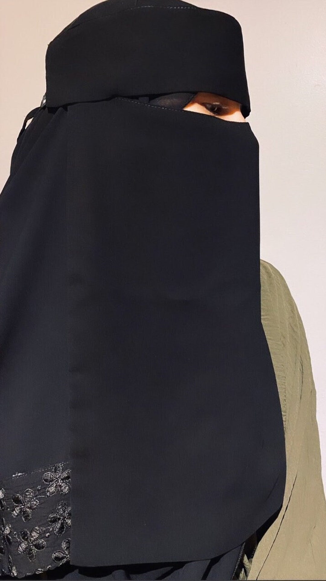 Saudi Style Flap Niqab - Etsy