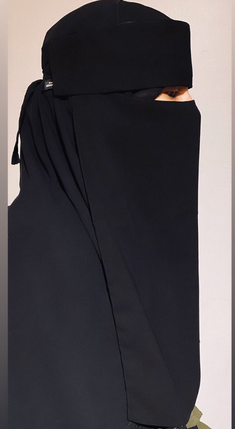 Saudi Style Flap Niqab - Etsy