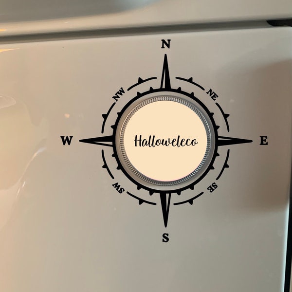 Compass Decal - Etsy